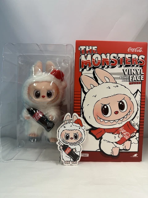 POPMART THE MONSTERS Labubu Coca-Cola Plush Keychain - Surprise Shake £ ...