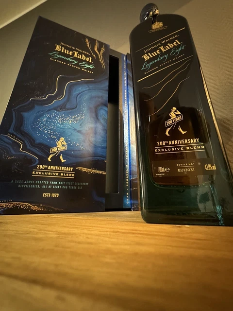 JOHNNIE WALKER BLUE Label/ Legendary Eight/43,8%/700ml/Ghost And Rare ...