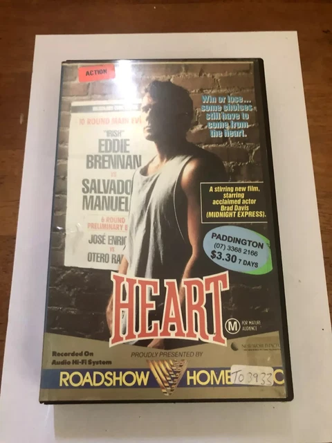 HEART RARE VHS Boxing Steve Buscemi 1987 PAL Format Ex Rental £7.18 ...