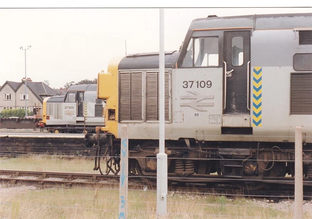 BRITISH RAIL 37109 & 37905 Hereford 6x4 inch Rail Photo £2.70 - PicClick UK