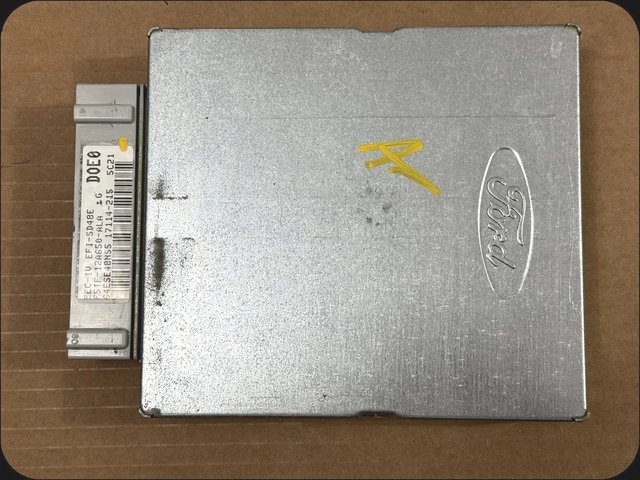 💎1995 95 FORD F250 F350 5.8L ECU PCM ECM Engine Module F5TF-12A650-ALA ...