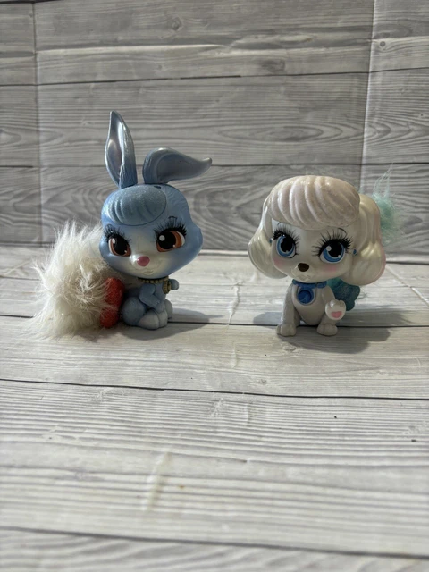 DISNEY SNOW WHITE Rabbit Cinderella Puppy Dog Palace Pet Berry Figure ...