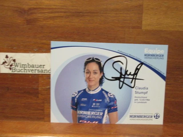 ORIGINAL AUTOGRAPH CLAUDIA Stumpf // Autograph Autograph Signed Signed ...