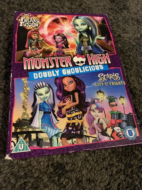 MONSTER HIGH: DOUBLY Ghoulicious [DVD] - Freaky Fusion & City Of ...