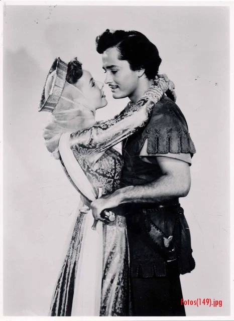 ROBIN HOODS VERGELTUNG - John Derek, Diana Lynn - 3 Pressefotos ...