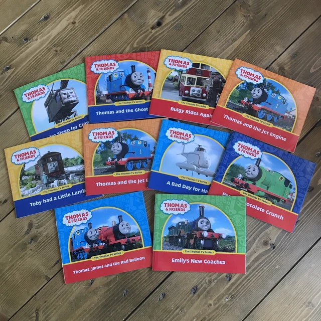 THOMAS AND FRIENDS Books, Set of Books, Thomas The Tank Engine, Books ...