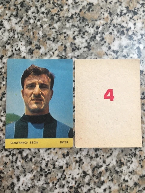 BEDIN INTER ALBUM Calciatori Di Lara 1967-68 1968 Originale Ottima EUR ...