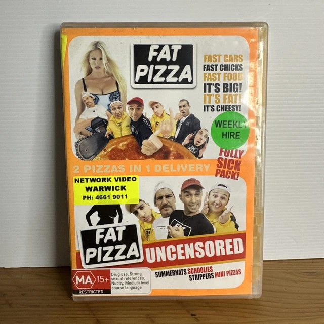 FAT PIZZA + Fat Pizza Uncensored DVD Set Comedy Crime Drama Adventure ...