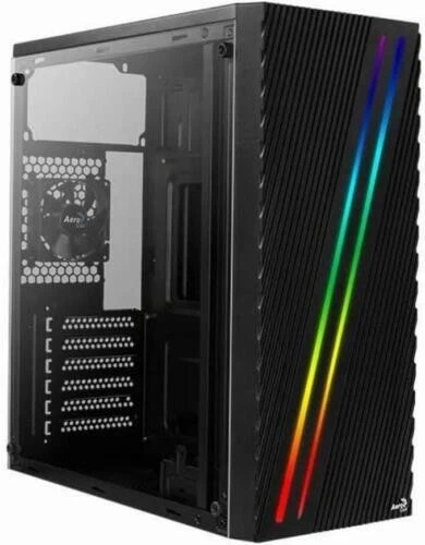 AEROCOOL STREAK PC Gaming Case Mid-Tower ATX RGB 500W PSU £55.00 ...