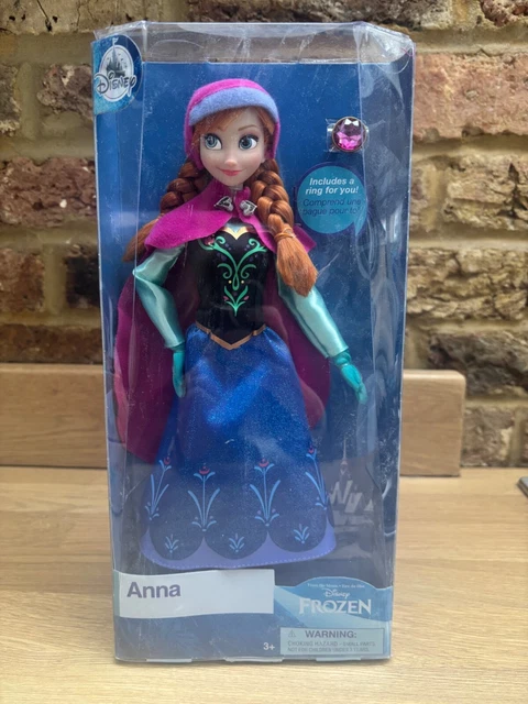 DISNEY STORE FROZEN Anna Doll NEW £22.00 - PicClick UK