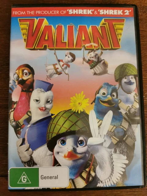 VALIANT (DVD, 2005) Children's Kids Movie. Region 4 Free Post $6.90 ...