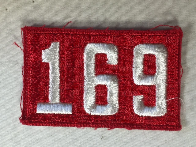 169 RED WHITE Unit Number Fully Embroidered BSA Patch $8.99 - PicClick