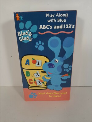 BLUES CLUES - ABC's And 123's (VHS, 1999) $16.30 - PicClick CA