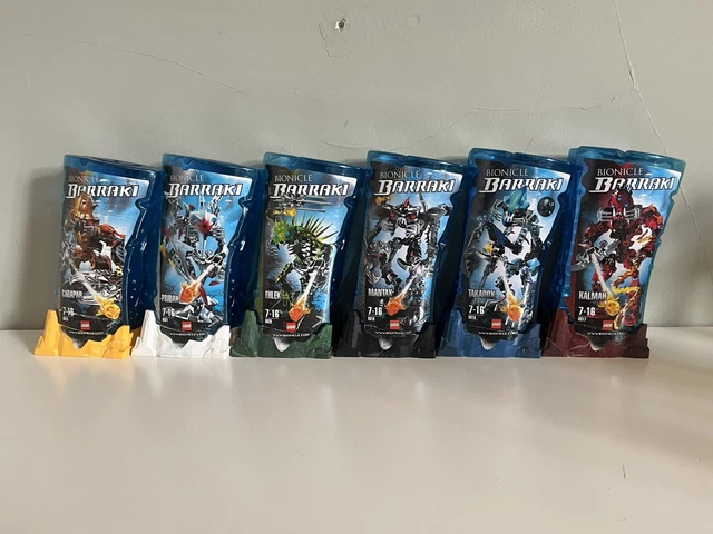 LEGO BIONICLE - Barraki - Lot de 6 8916-8921 - TBE - Presque 100% ...