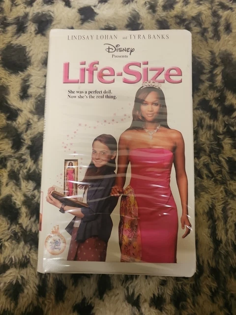 DISNEY LIFE-SIZE (VHS, 2000) (TESTED/WORKING) RARE OOP Lindsay Lohan ...