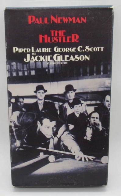 THE HUSTLER VHS Video Movie, Piper Laurie, Jackie Gleason, George Scott ...