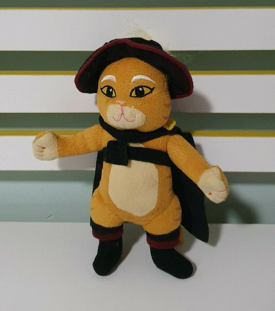 PUSS IN BOOTS Plush Toy Shrek Character Toy Cat 23Cm! £16.95 - PicClick UK