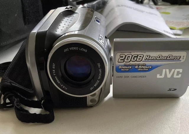 JVC EVERIO HARD DISK CAMCORDER. GZ-MG20EK. £45.00 - PicClick UK