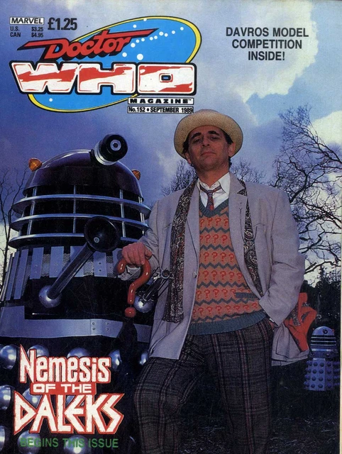 DOCTOR WHO MAGAZINE #152 Nemesis Of The Daleks. Barry Newbery. Alan ...
