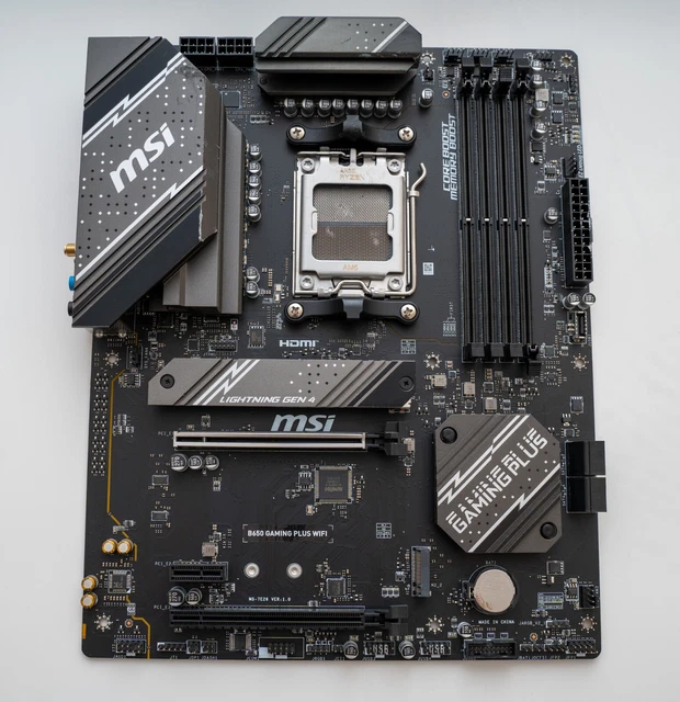 MSI 684773 B650 GAMING PLUS WIFI - Motherboard - ATX - Socket AM5 - AMD ...