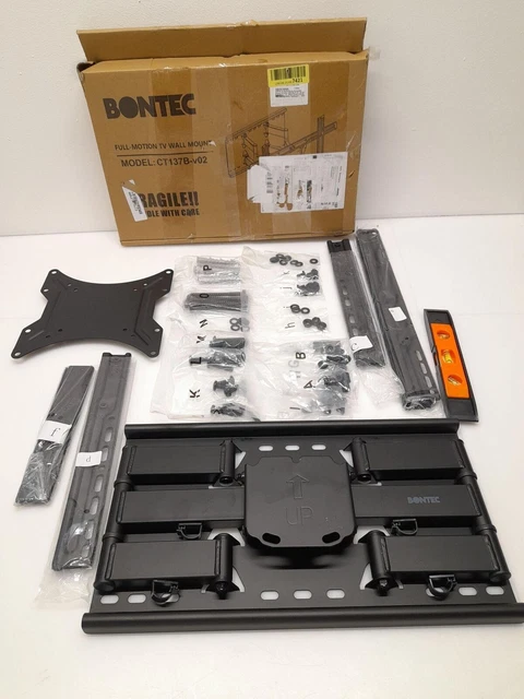 SUPPORT MURAL BONTEC TV pivotant inclinable support de télévision pour ...