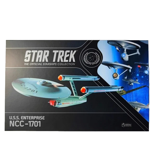 EAGLEMOSS STAR TREK USS Enterprise NCC 1701-B XL - RARE & ABANDONNÉ ...