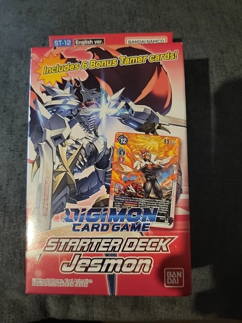 DIGIMON CARD GAME Starter Deck Jesmon £9.99 - PicClick UK