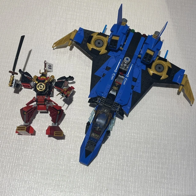 LEGO NINJAGO LEGACY 70665 Samurai X Mech & 70668 Jay’s Storm Fighter ...