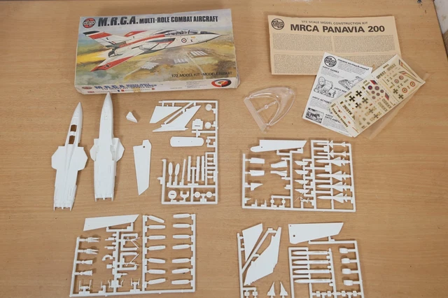 AIRFIX 1/72 SCALE MRCA Panavia 200 Tornado Model Aircraft Kit 04019-6 ...