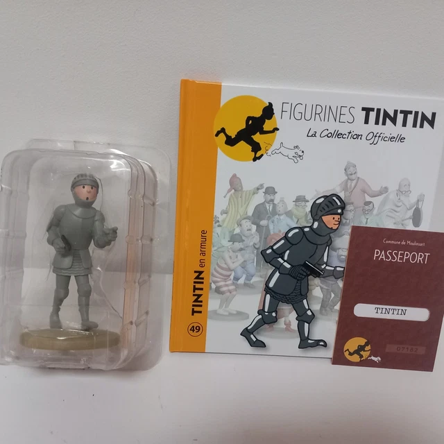 FIGURINE TINTIN - Collection Officielle - Tintin En Armure - N ° 49 EUR ...