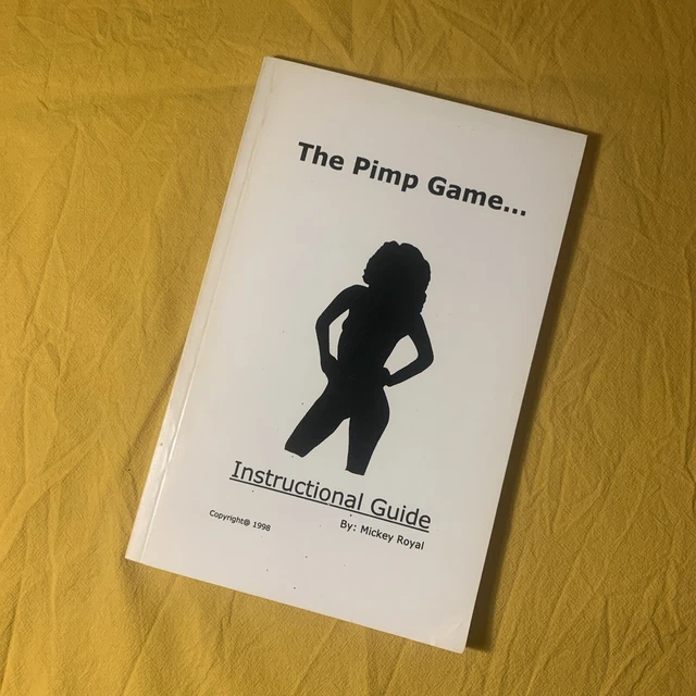 THE PIMP GAME... 1St Ed 1998 Sharif Publishing Vintage Sleaze Adult Erotica £8.99 - PicClick UK