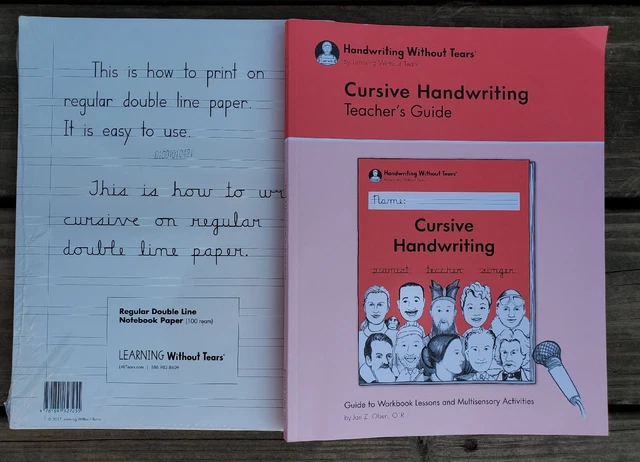 CURSIVE HANDWRITING WITHOUT Tears Teacher s Guide And Lined Paper Pack cursive-handwriting-without-tears-teacher-s-guide-and-lined-paper-pack