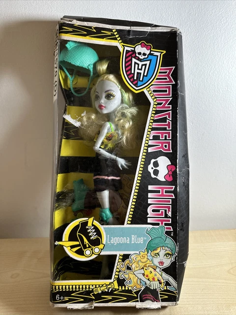 MONSTER HIGH SKULTIMATE ROLLER MAZE LAGOONA BLUE DOLL - Damaged Box £37 ...
