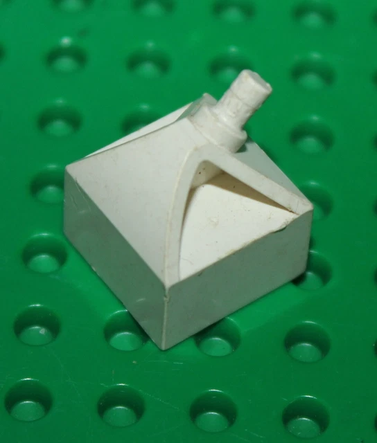 LEGO WHITE VEHICLE Steering Wheel Holder 2x2 ref 30640 set 4620 4669 ...