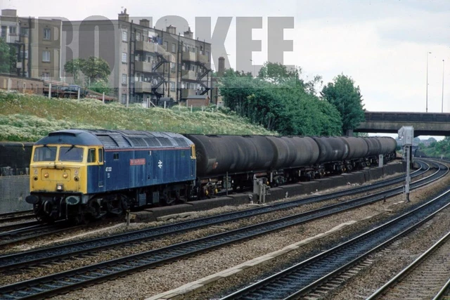 35MM SLIDE BR British Rail Diesel Loco Class 47 47222 1990 Orig £4.98 - PicClick UK