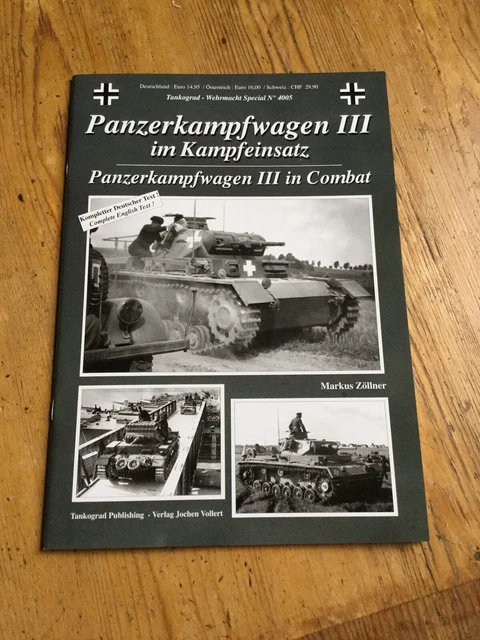 TANKOGRAD WEHRMACHT SPECIAL 4005 Panzerkampfwagen III in Combat £14.99 ...
