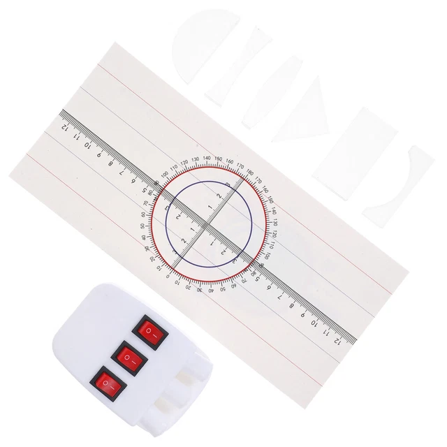 OPTICAL EXPERIMENT EQUIPMENT Light Reflection Demo Physical Optics Kit ...