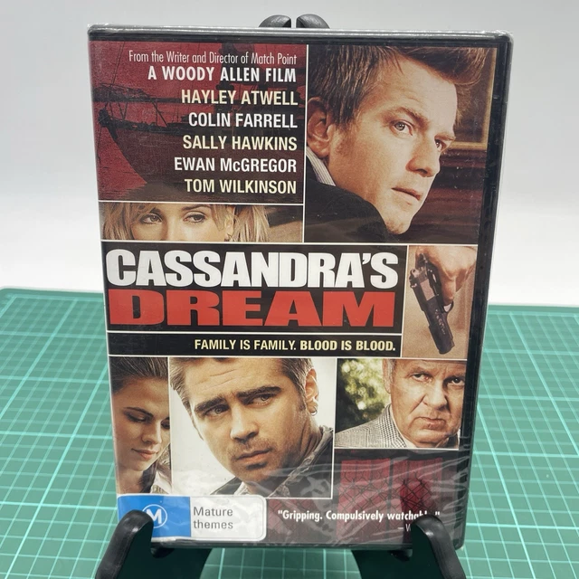 DVD CASSANDRA'S DREAM Colin Farrell Ewan McGregor R4 Brand New & Sealed ...