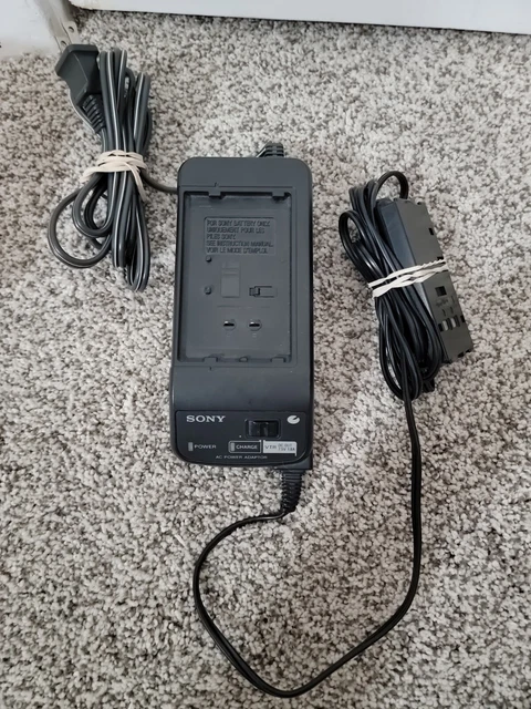 SONY AC-V16 OEM Genuine Battery Charger Power Adapter for Handycam ...