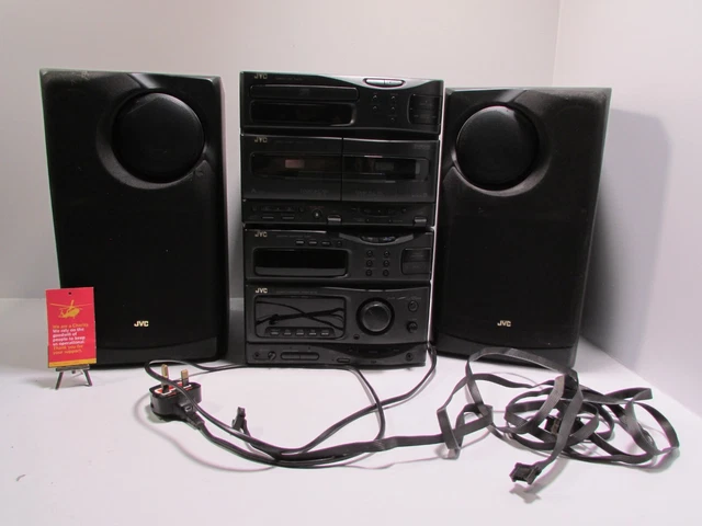 JVC CA-MX56BK Stereo Compact Component System With Speakers IB £9.95 - PicClick UK