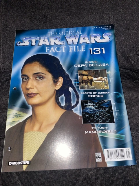 #131 STAR WARS Official Fact File DeAgostini Lucas Books GC Depa ...