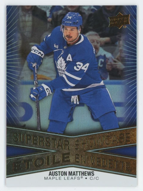 2023-24 UPPER DECK Tim Hortons Superstar Showcase Auston Matthews #SS-2 $1.75 - PicClick CA