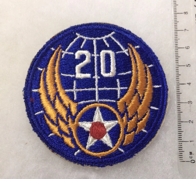 WW2 ETATS-UNIS US ARMY AIR FORCE USAAF Insigne PATCH US TWENTIETH Army Air Force EUR 7,00 ...
