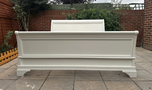 ELEGANT FRANK HUDSON St Ives Sleigh Super King Size Bed Frame - Superb ...