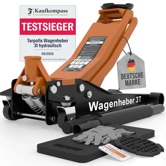 Rangier Wagenheber 3t Hydraulisch Flach Auto Suv Autoheber 3 Tonnen