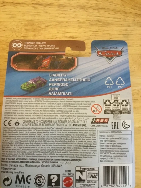 DISNEY CARS 3 Liability #77 Pixar Mattel Movie Diecast Vehicle 1:55 New ...