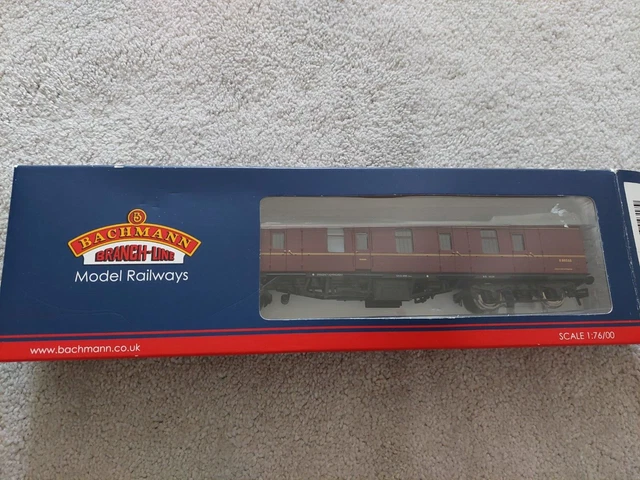 BACHMANN MK1 MAROON LMS BG full brake coach £19.99 - PicClick UK