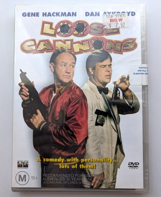 LOOSE CANNONS (DVD, 1990) Gene Hackman, Dan Aykroyd NEW & SEALED R4 $9. ...