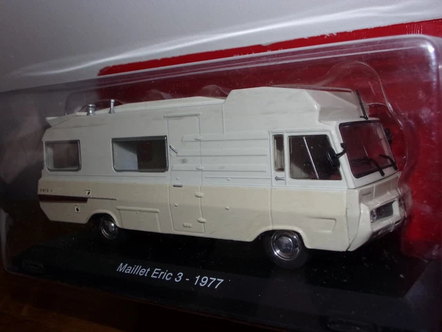 CAMPING CAR CAMPER Van Wohnmobil Motorhome Maillet Eric 3 1977 1:43 ...