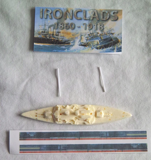 IRONCLADS 1860-1918 1/1200 model ship of the Japanese Battleship ...